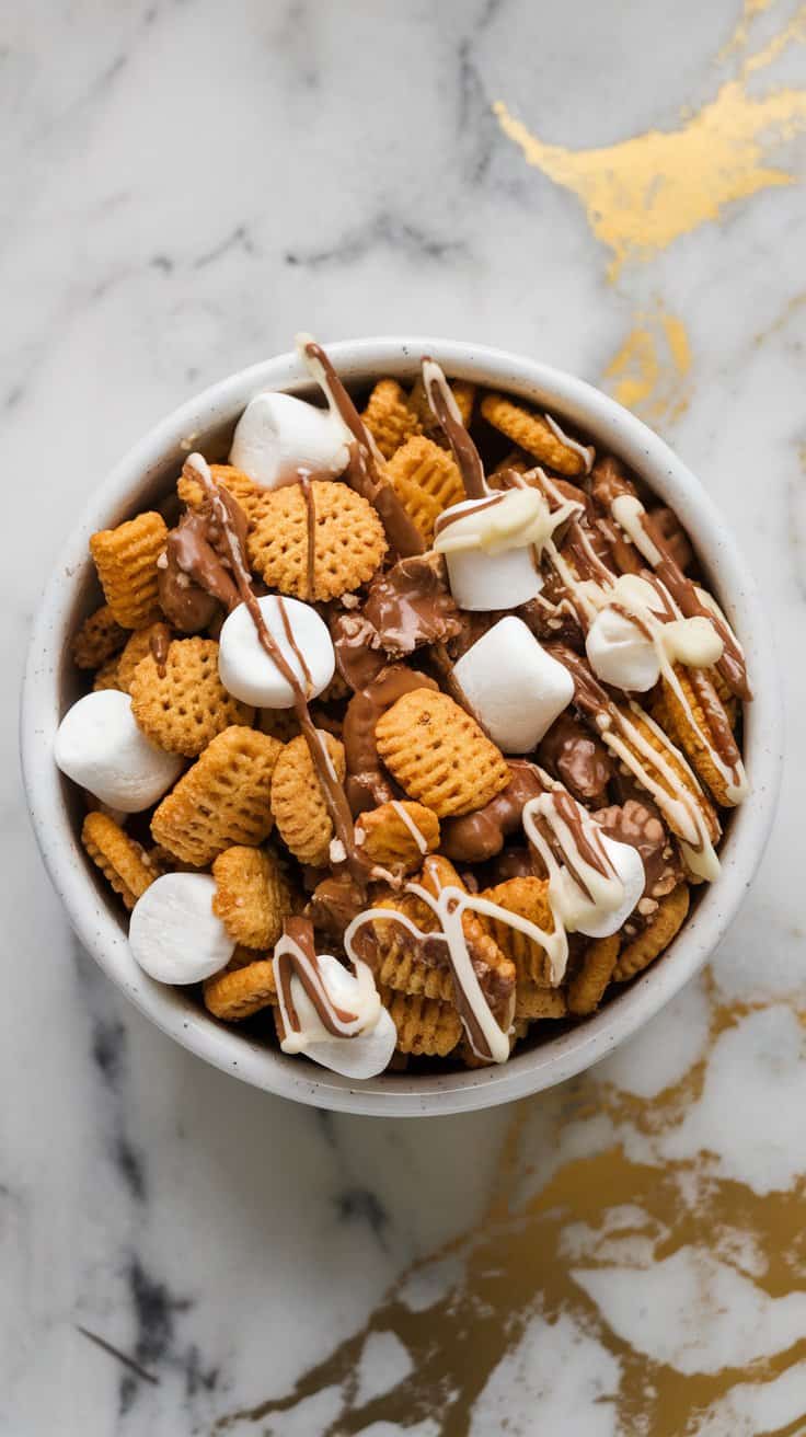 Gingerbread Cookie Chex Mix
