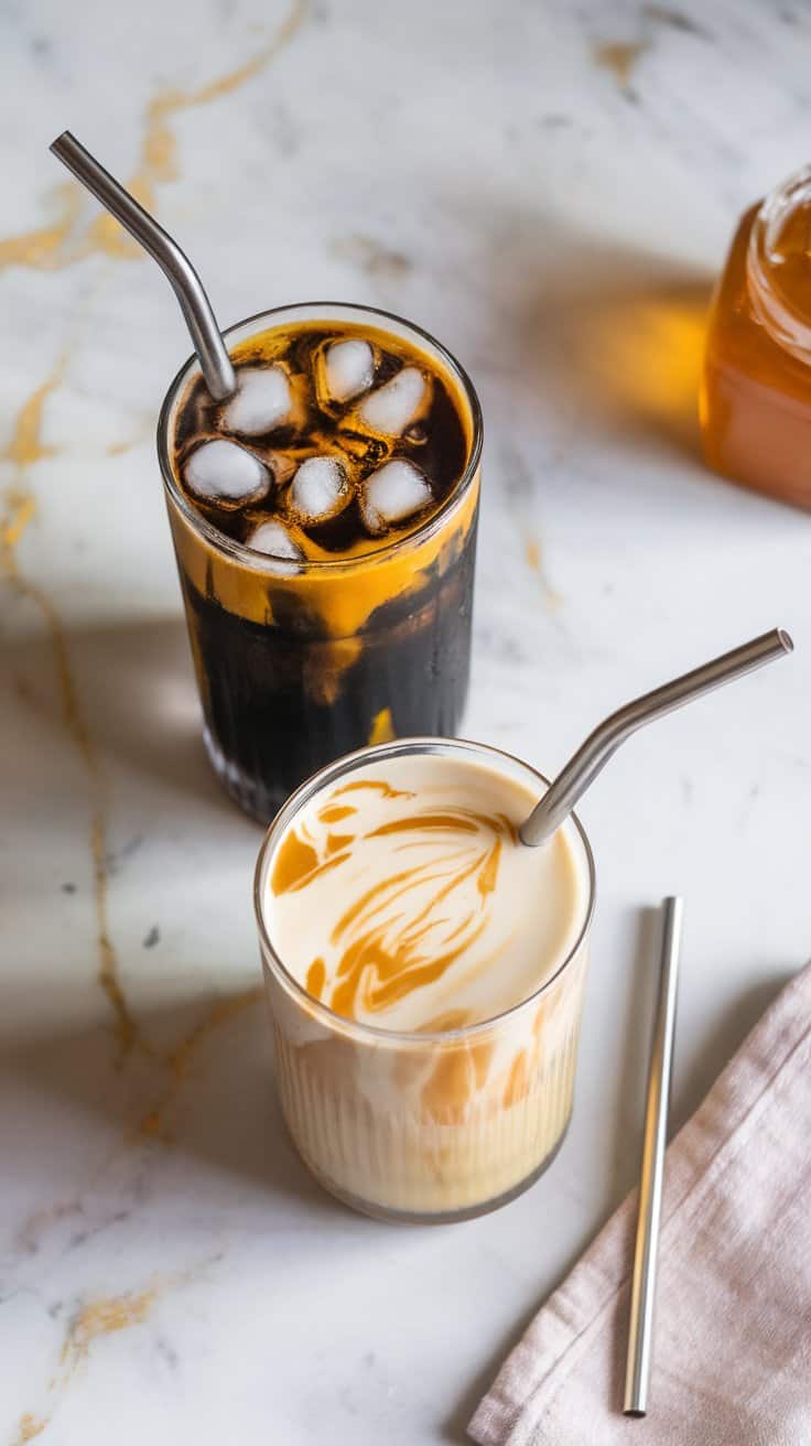 Turmeric Honey Cold Brew