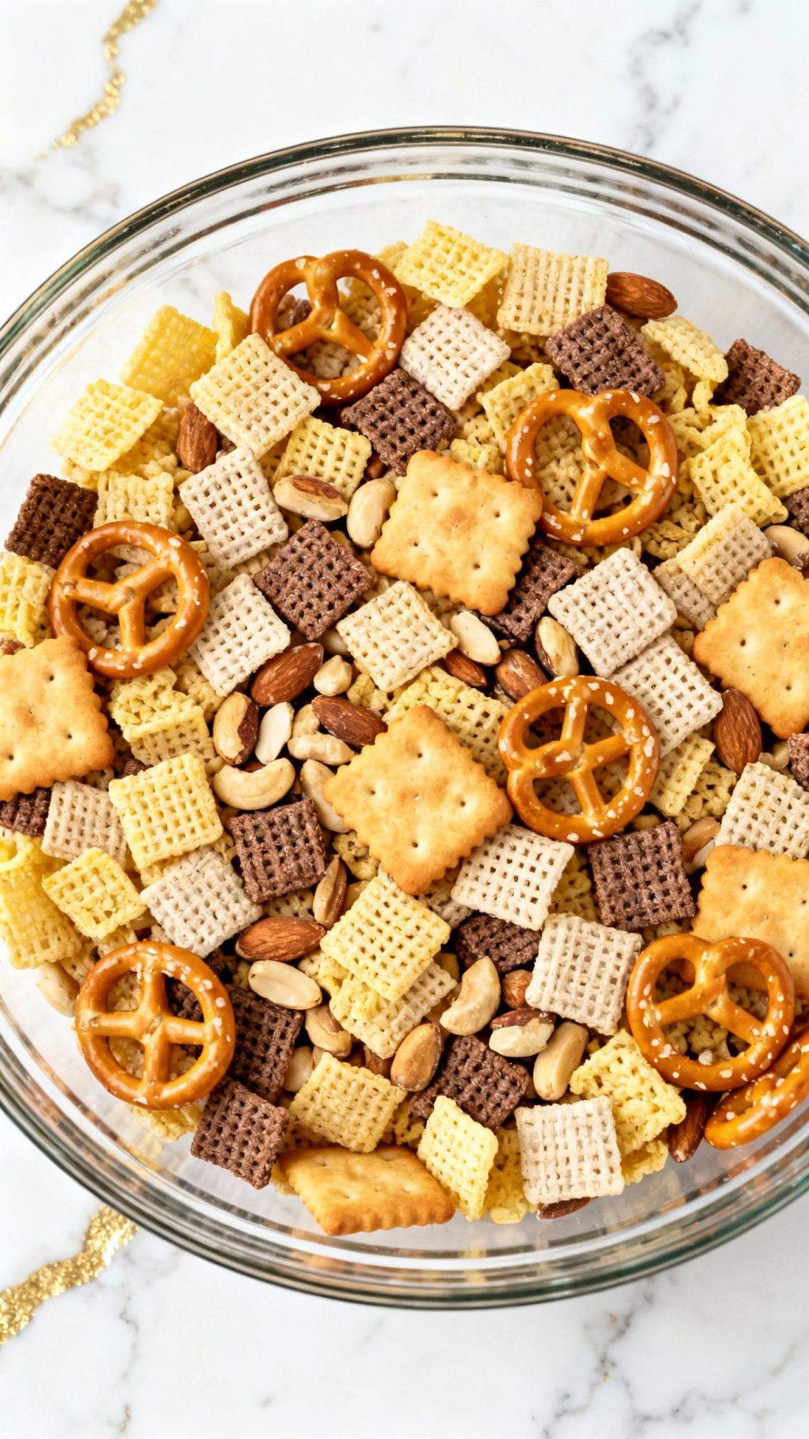 Texas Trash Spicy Chex Mix