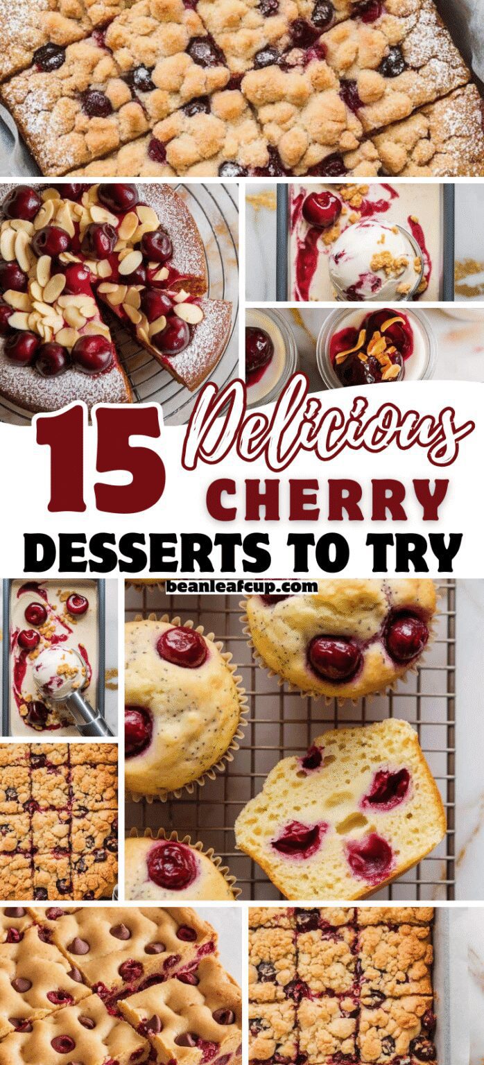 13 Cherry Dessert Recipes That Make the Most of Fresh Cherries