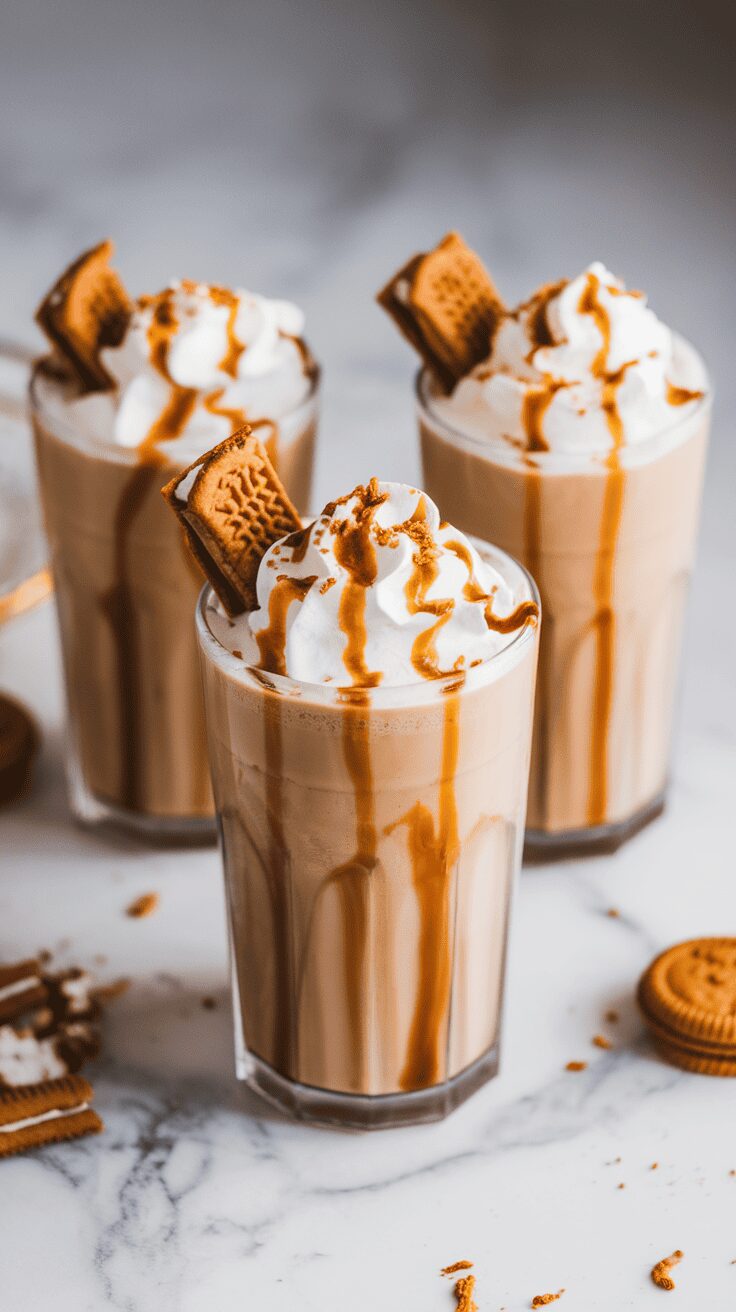 Gingerbread Coffee Shake - Bean Leaf Cup