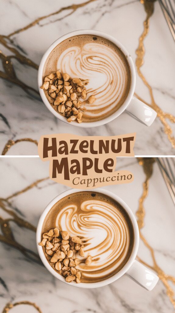 Hazelnut Maple Cappuccino - Bean Leaf Cup
