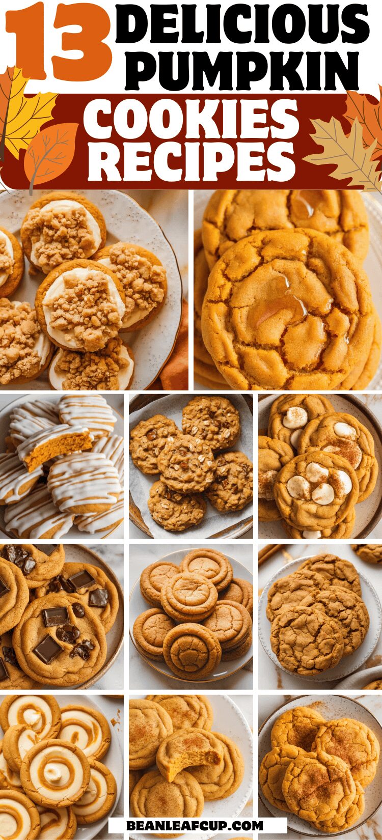 13 Pumpkin Cookie Recipes That Taste Like Fall in Every Bite