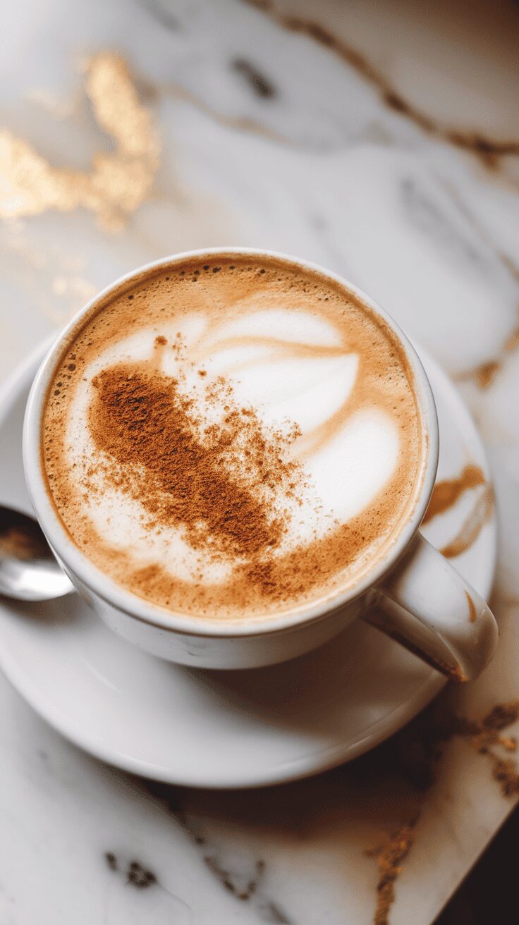 Sweet Potato Latte - Bean Leaf Cup