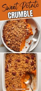 Sweet Potato Crumble
