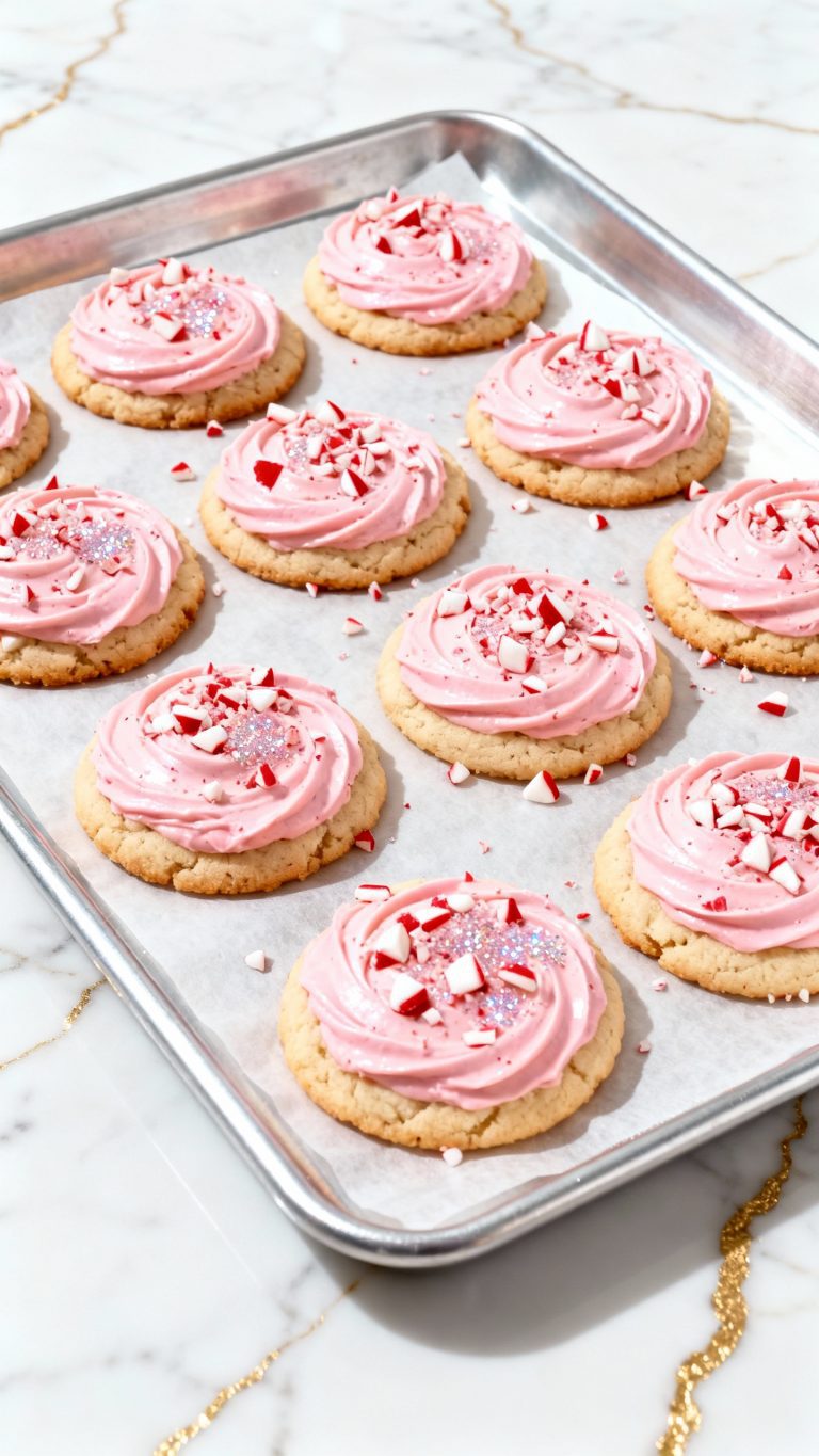Peppermint Meltaway Cookies