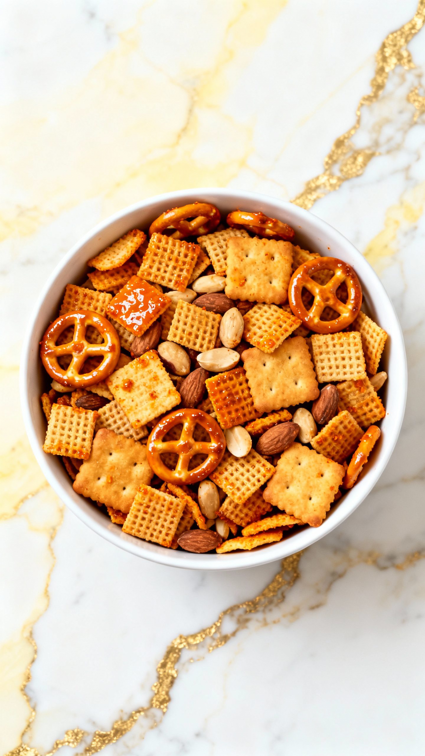 Texas Trash Spicy Chex Mix
