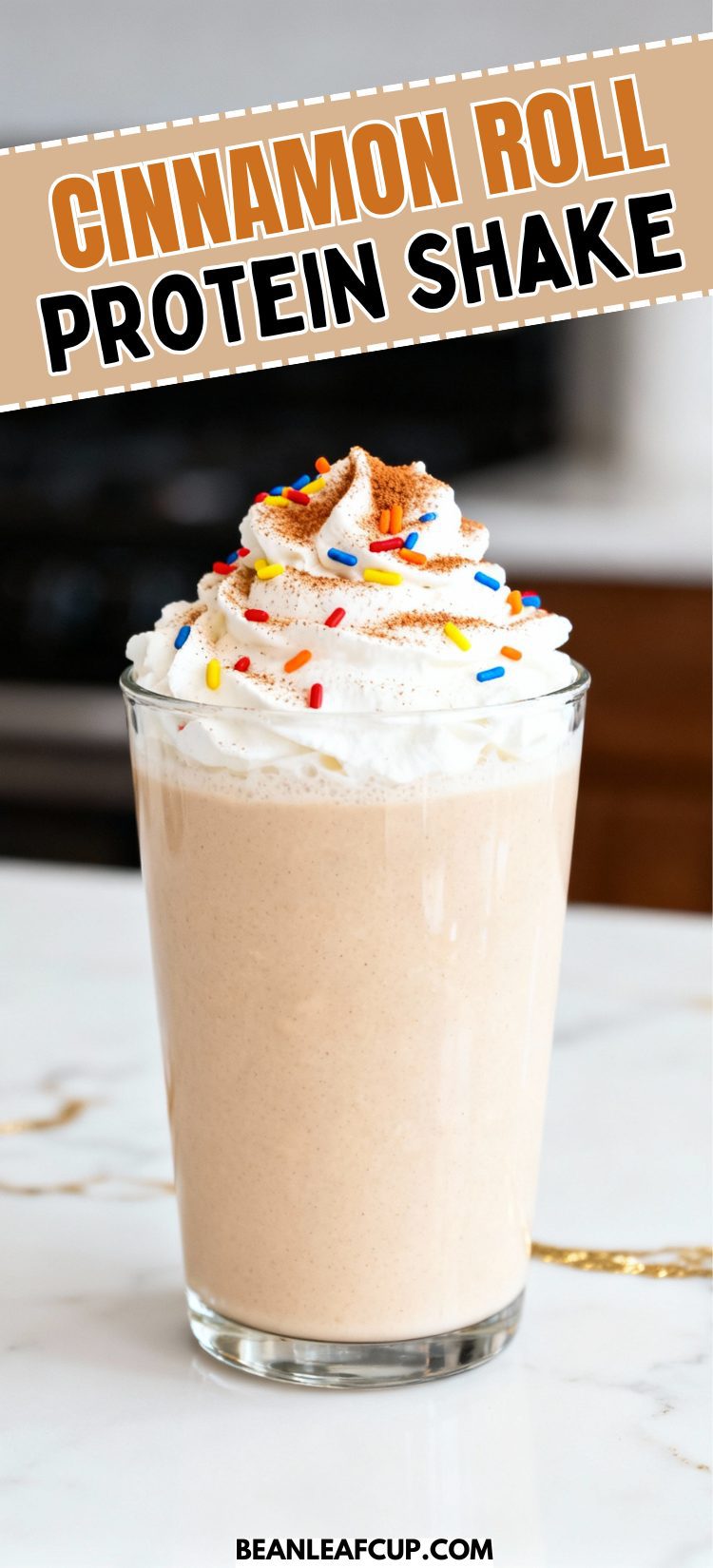 Cinnamon Roll Protein Shake
