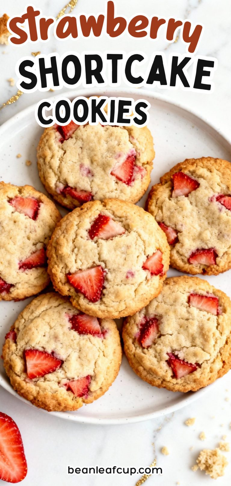 Strawberry Shortcake Cookies