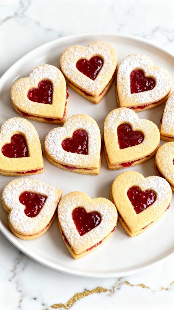 Heart Jam Cookies - Bean Leaf Cup