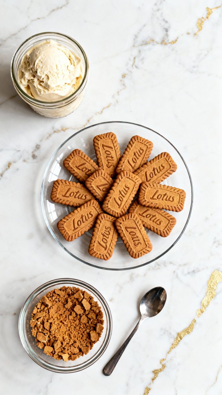 Biscoff Ice Cream Sandwiches