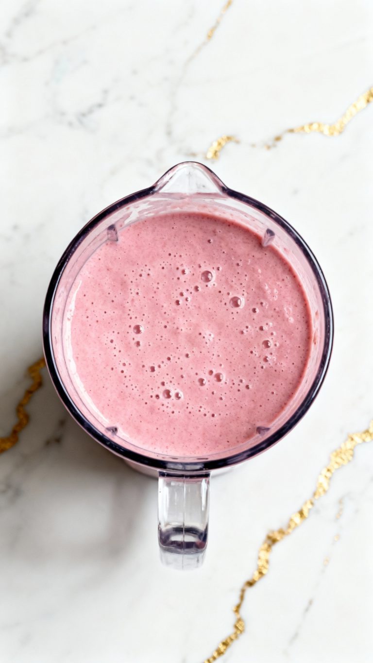 Iced White Chocolate Strawberry Latte - Bean Leaf Cup