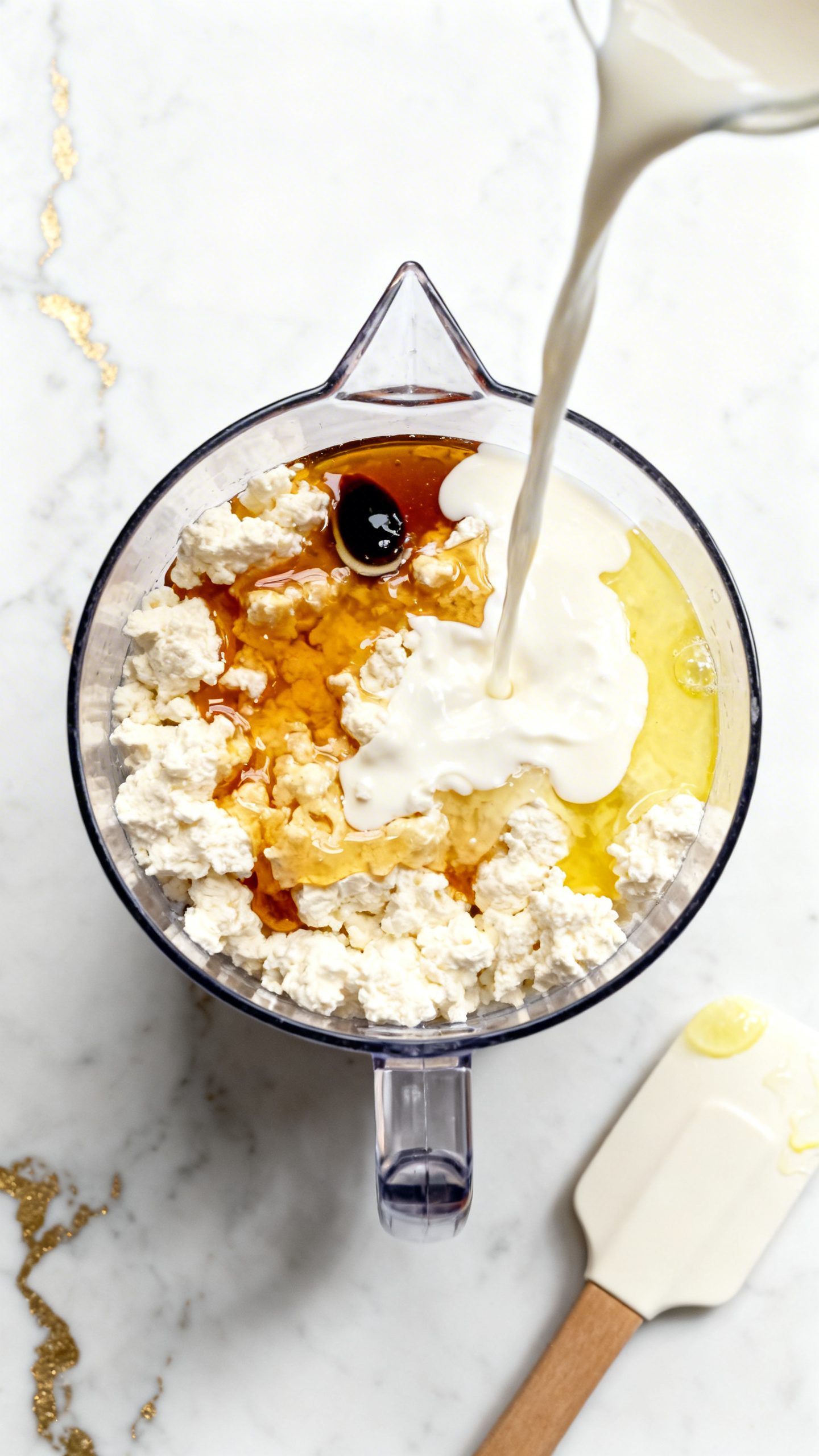 Cottage Cheese Vanilla Mousse