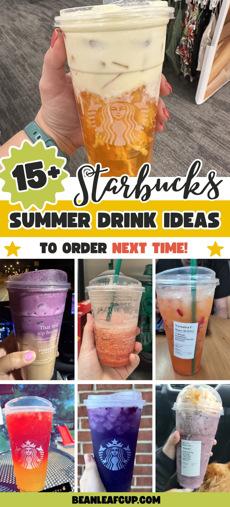 17 Best Starbucks Summer Drinks That Will Keep You Energized
